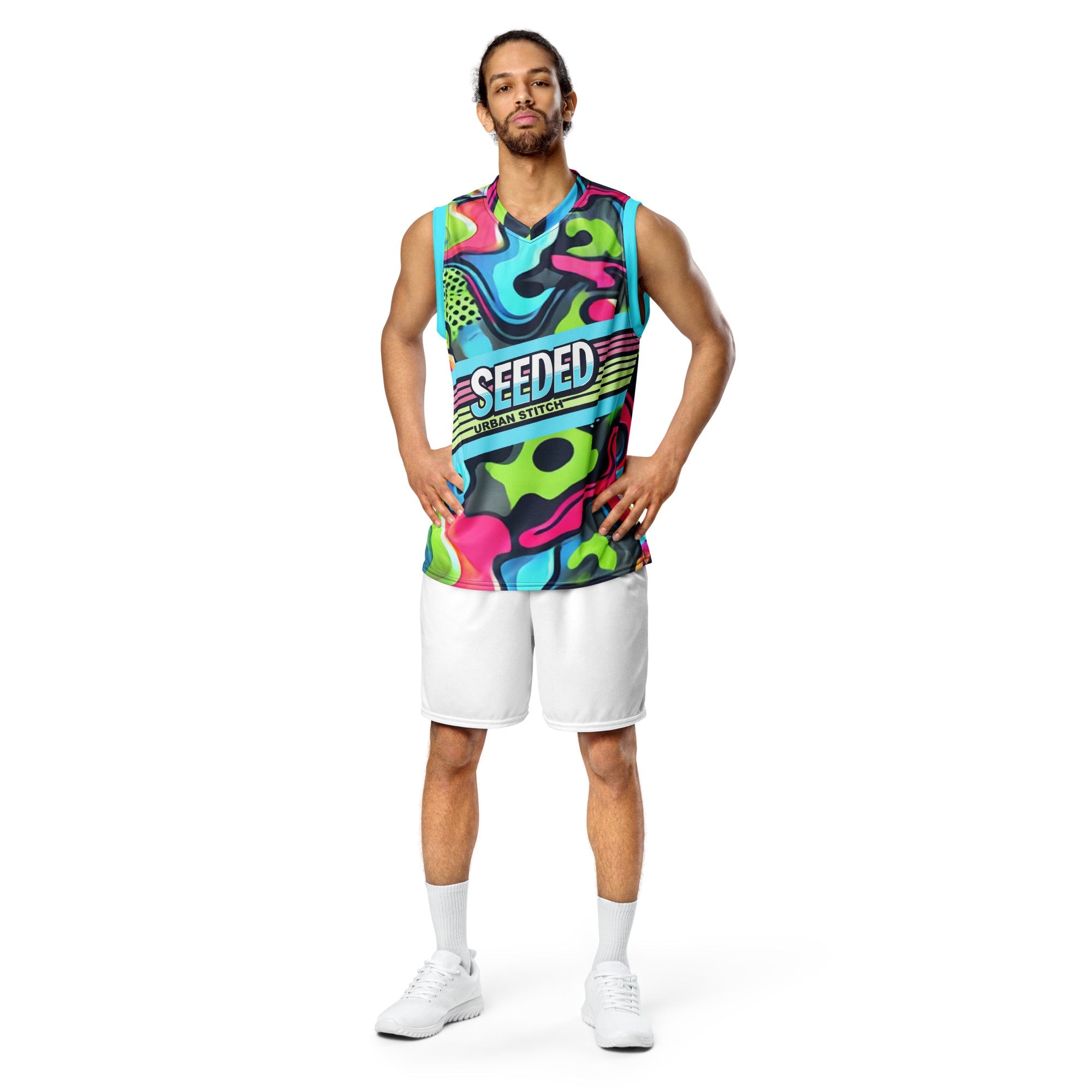Men’s Pickleball Basketball Singlets – By Seeded